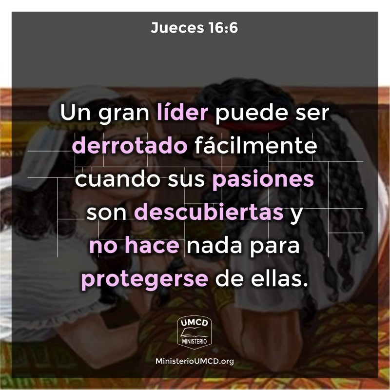 Principios para el Líder XIII – PELIGRO DE LAS PASIONES