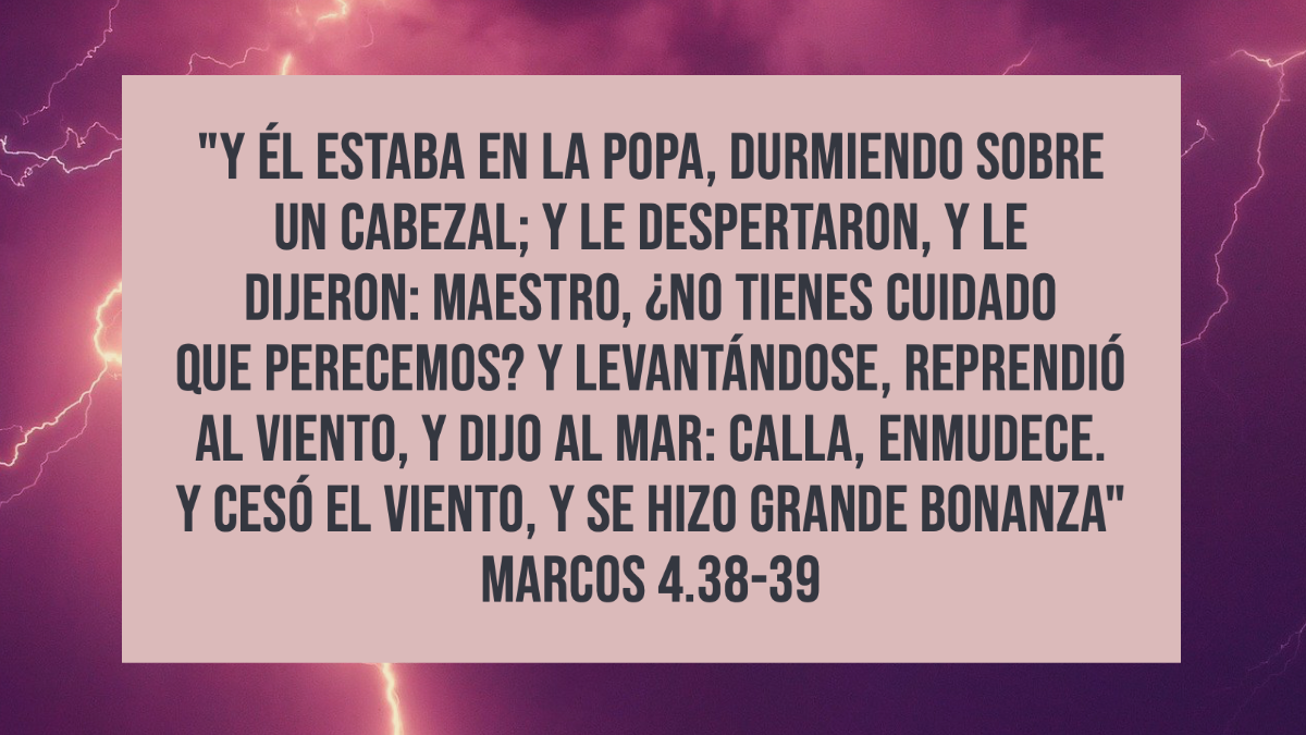 Lecciones que dejan las tempestades
